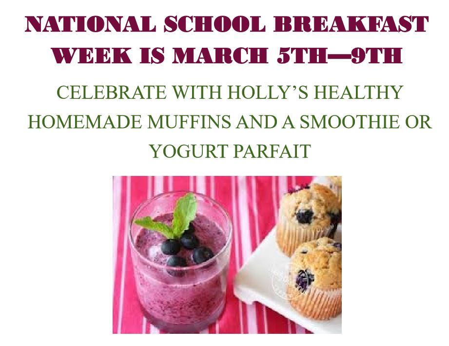 It's National School Breakfast week! | Center School
